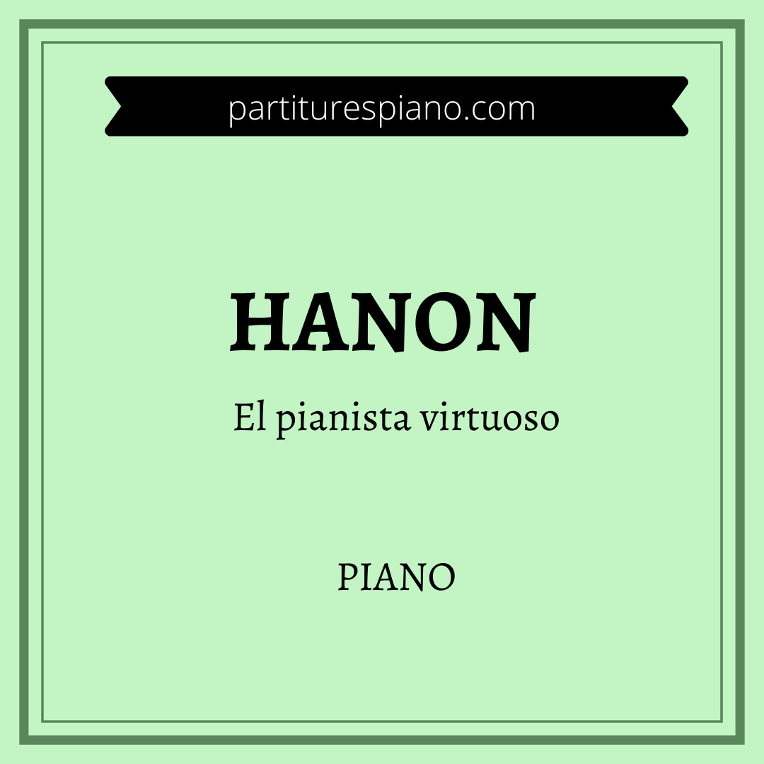 Hanon - El pianista virtuoso [PDF] - Partiturespiano